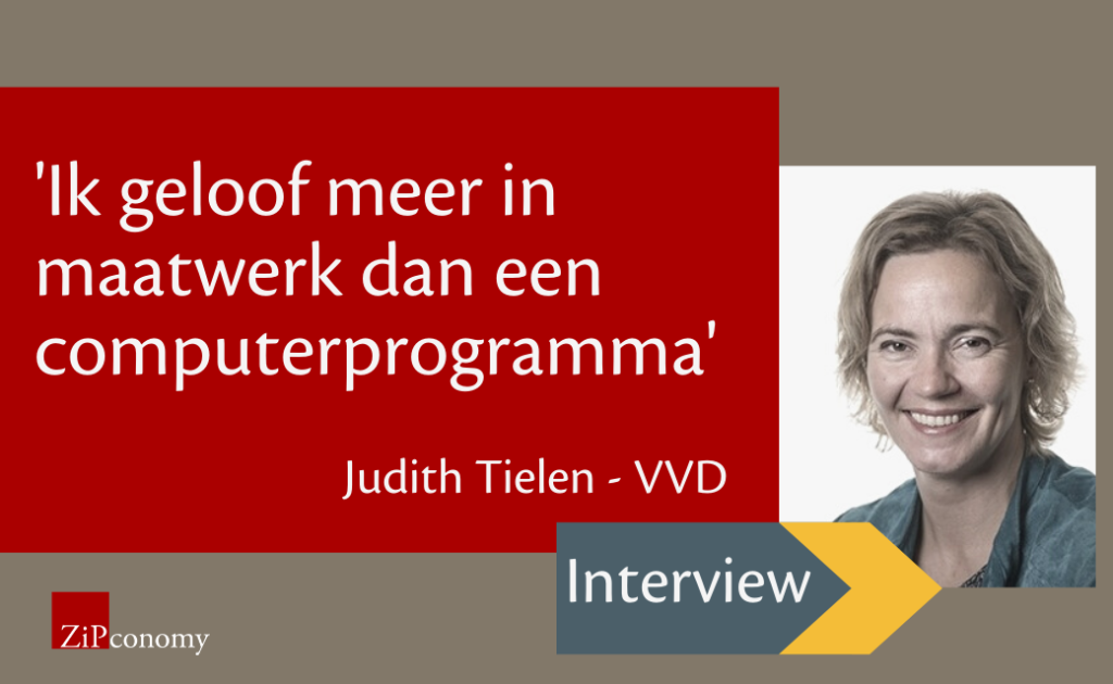 Judith Tielen (VVD) over zzp-regulering en de webmodule: ‘Ik geloof ...