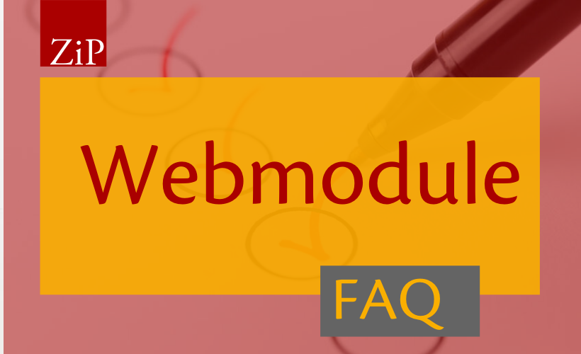 Webmodule – ZiPconomy