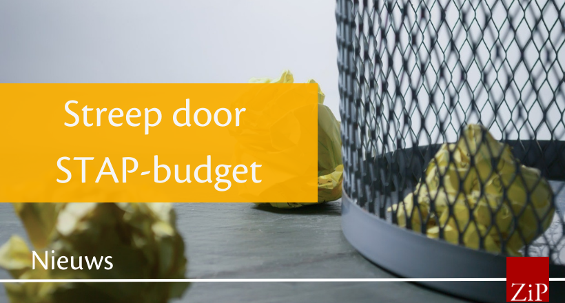 Streep door STAP-budget – ZiPconomy