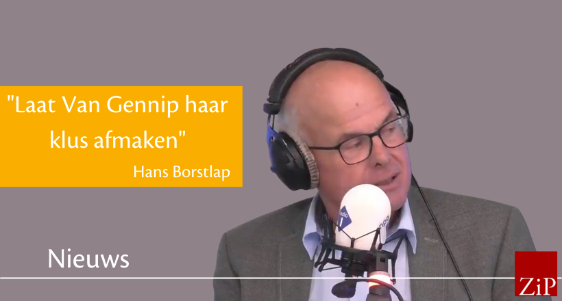 Hans Borstlap: “Laat Van Gennip haar klus afmaken” – ZiPconomy