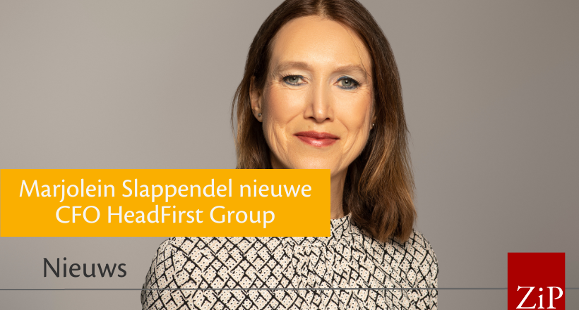 Marjolein Slappendel nieuwe CFO HeadFirst Group – ZiPconomy