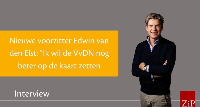 Edwin van den Elst: “Ik wil de VvDN nóg beter op de kaart zetten ...